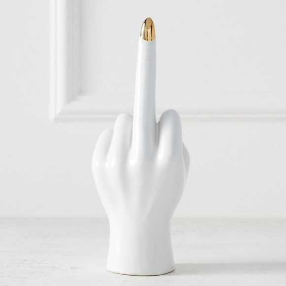 Z Gallerie | Accents | Z Gallerie Middle Finger Table Accent Decor ...